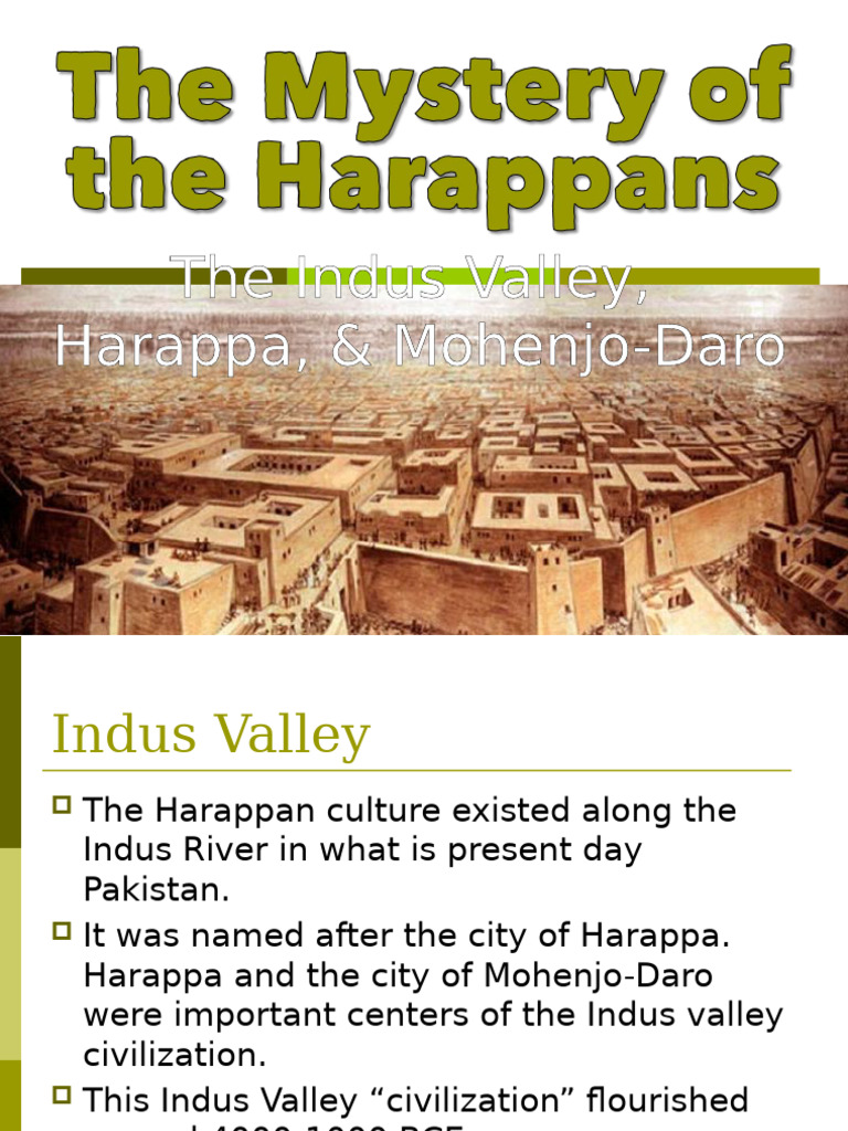 02 - Harappans Overview | PDF