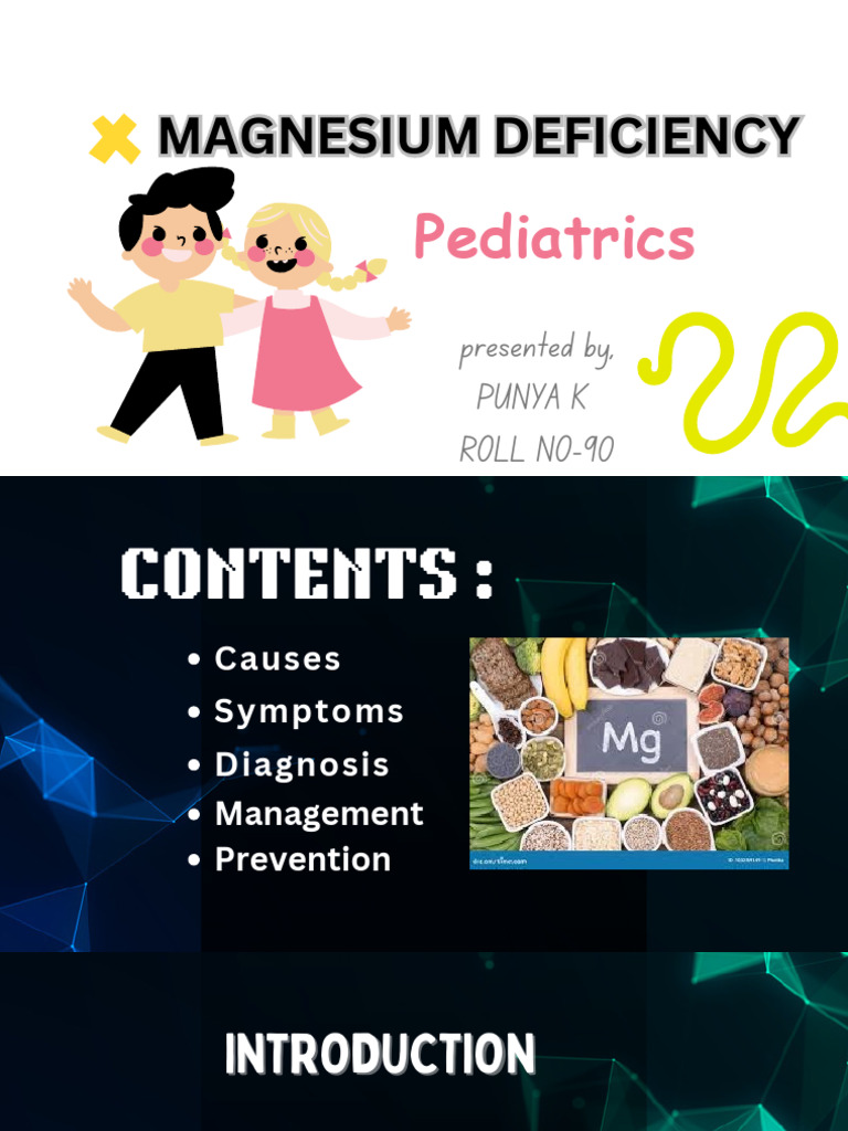 Magnesium Deficiency - 20250121 - 215459 - 0000 | PDF