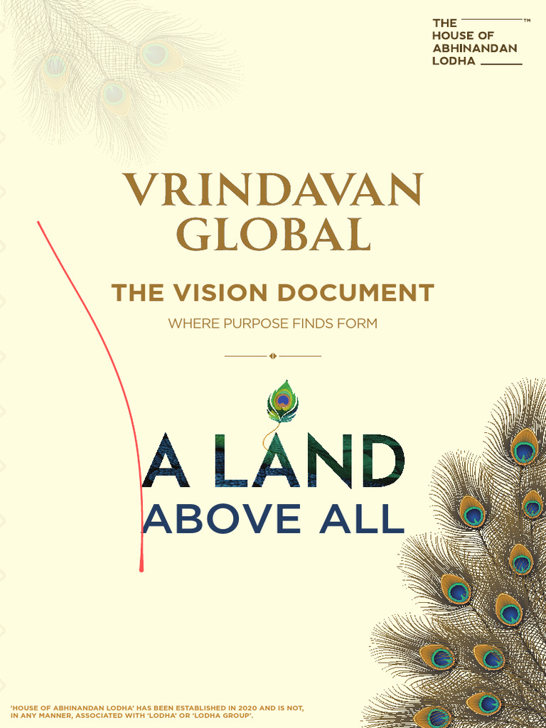 Abhinandan Lodha's Vrindavan Development | PDF