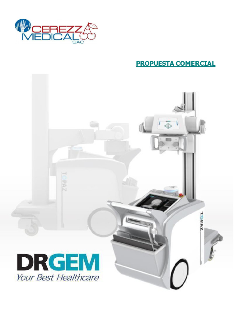 Cotización Equipo Rayos X DRGEM Topaz | PDF