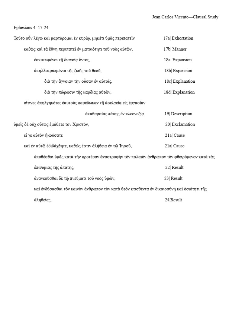 Clausal Study | PDF
