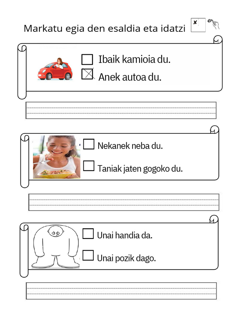 Udarako Etxerako Lanak Euskera | PDF