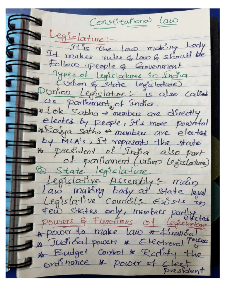 Constitutional Law Ready Reckoner - Compressed | PDF