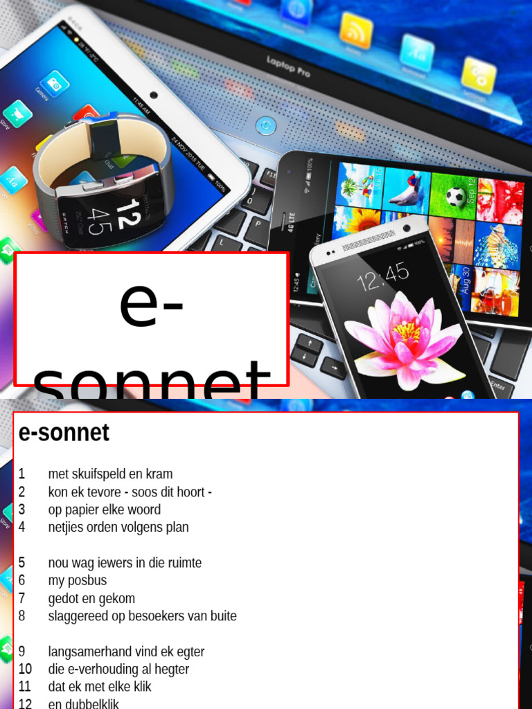 E Sonnet (BB) | PDF