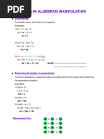 Factoring Rules | PDF