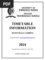 How To Guide For Class Timetable On CELCAT | PDF