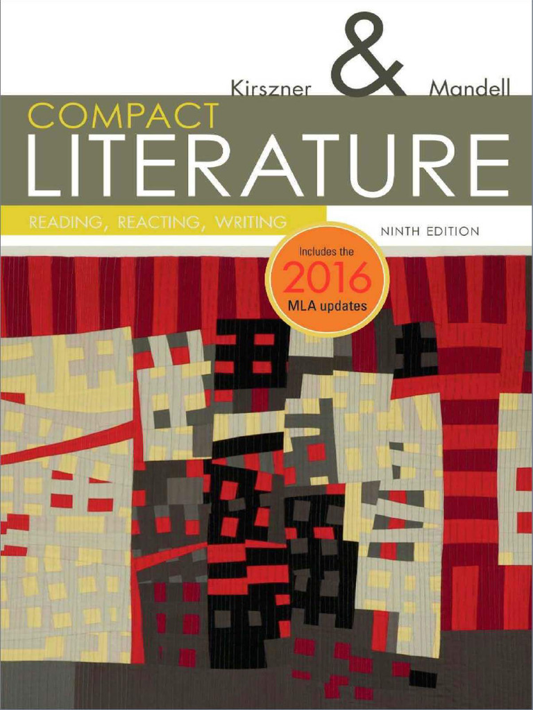 Portable Literature: 9th Edition Overview | PDF | Books | Writing