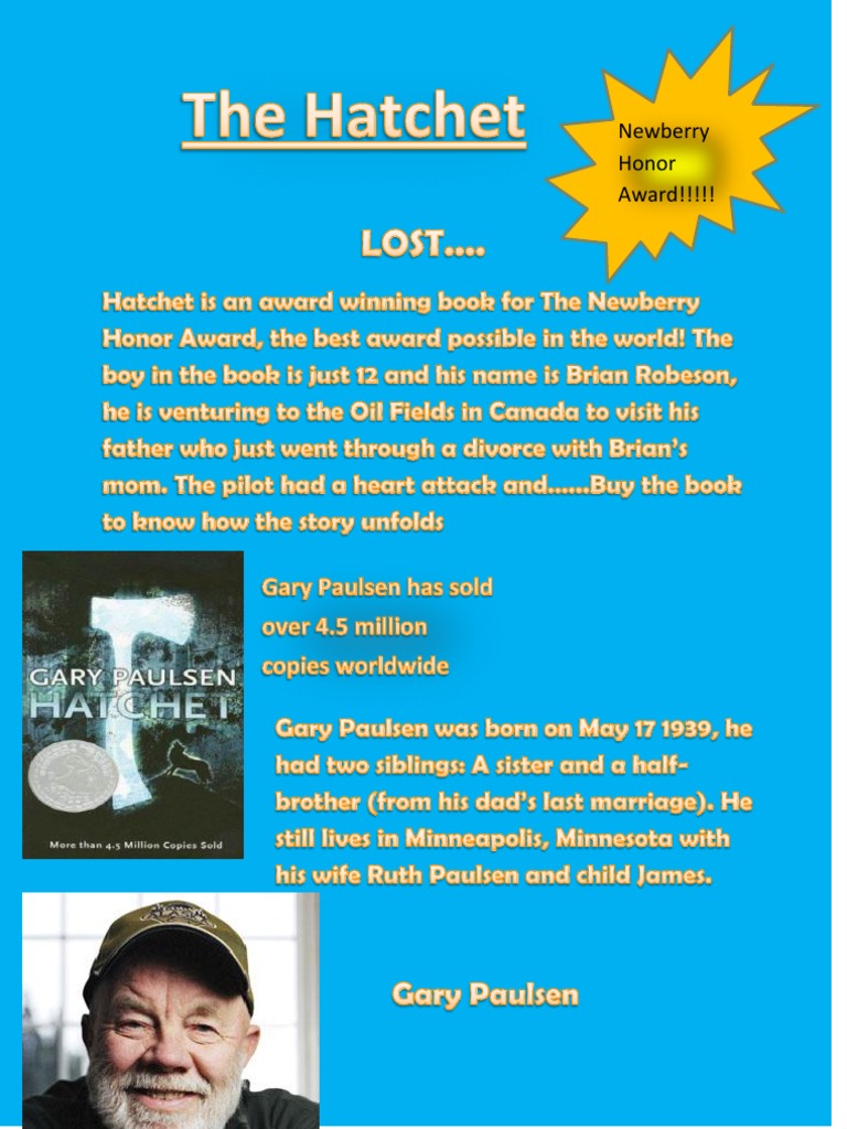 Hatchet: Award-Winning Survival Novel | PDF