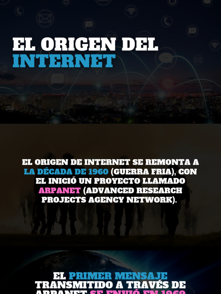 El Origen Del Internet | PDF