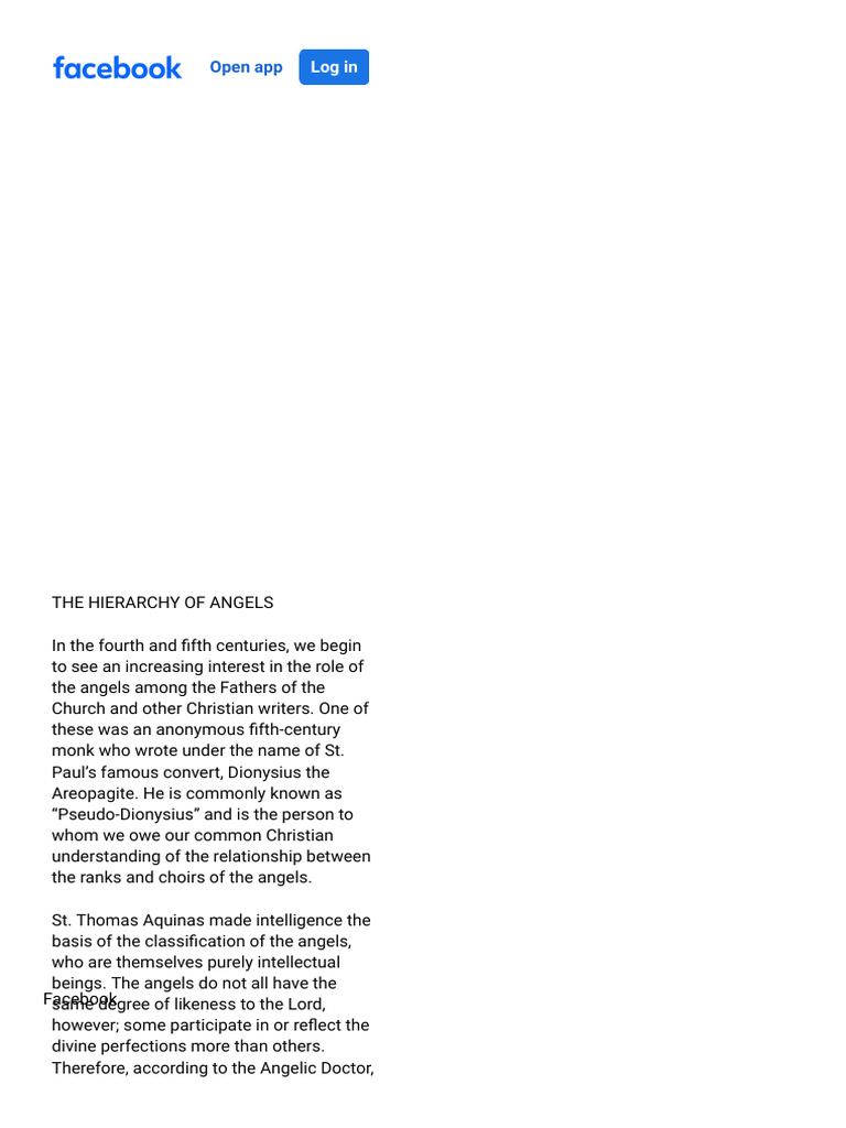 Hierarchy of Angels in Heaven | PDF | Angel | Archangel