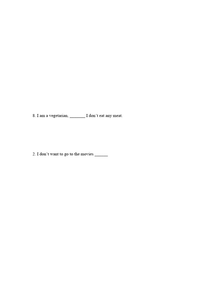 Types and Examples of Sentence Connectors | PDF