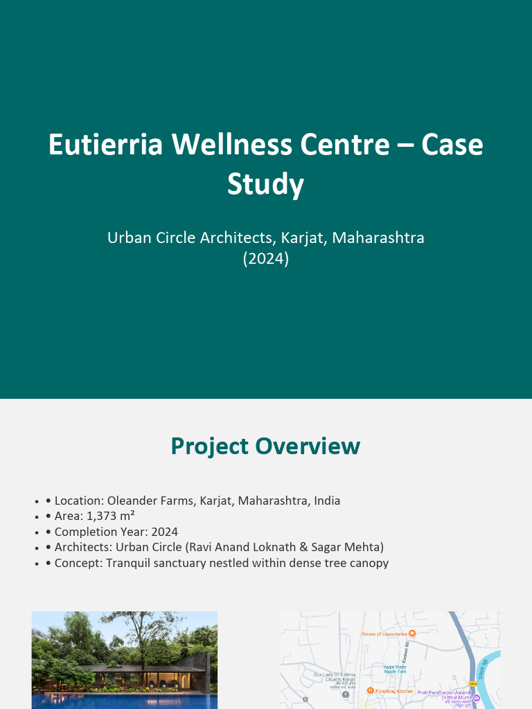 Eutierria Wellness Centre Case Study | PDF
