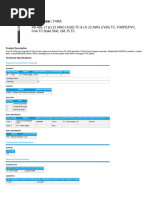1.7 Belden 8760 Data Sheet | PDF | Wire | Electrical Conductor