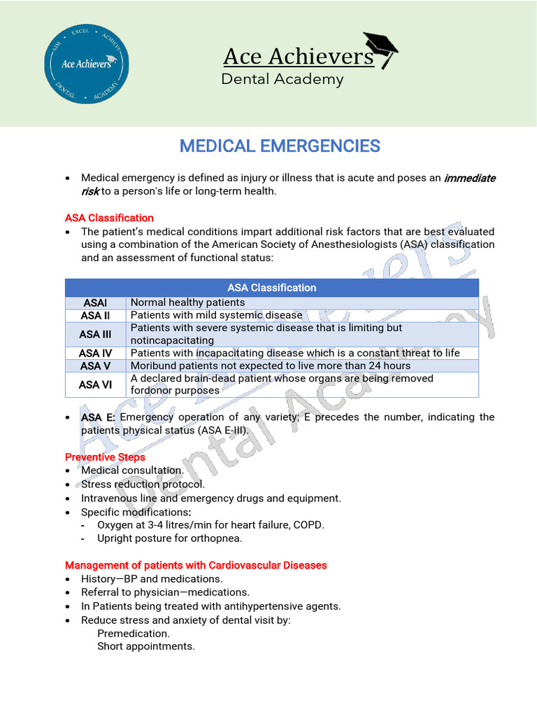Medical Emergency Management Guidelines | PDF | Cardiopulmonary ...