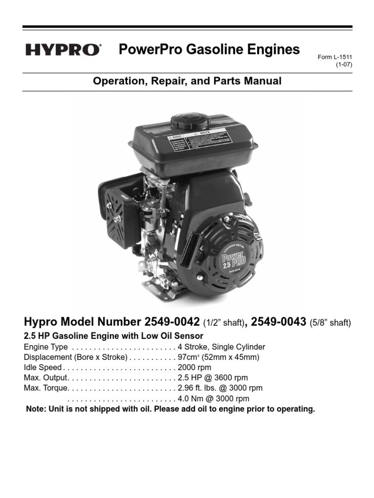 PowerPro Gas Engine | PDF | Carburetor | Throttle