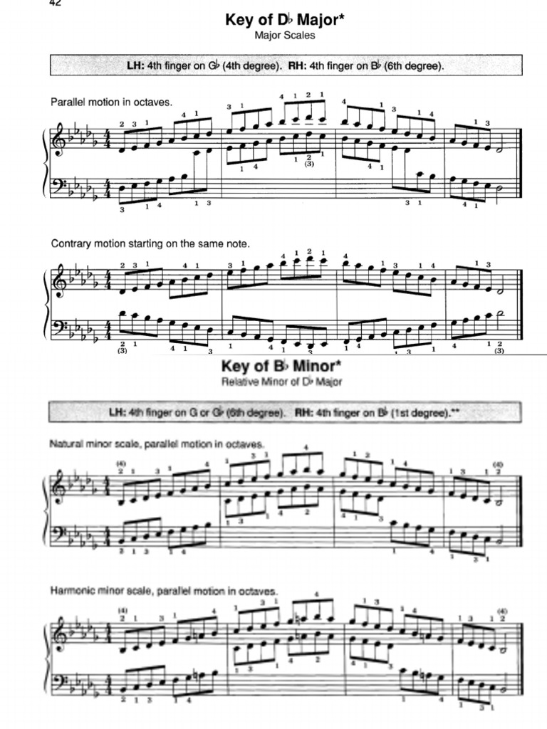 Escalas DB y BBM | PDF