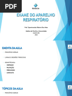Exame Físico do Tórax e Pectoriloquia | PDF | Pulmão | Respiração
