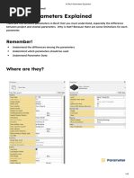 Revit Parameters for Architects | PDF | Parameter (Computer Programming ...