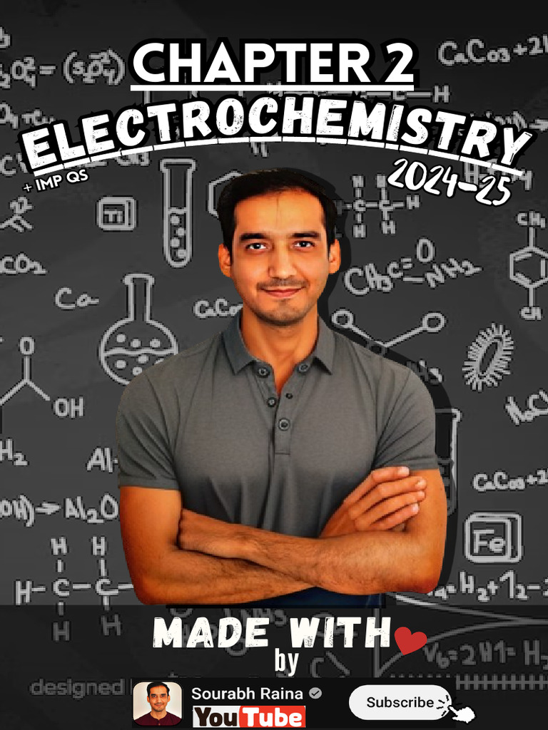 Electrochemistry Class 12 Guide 2024 | PDF | Chemistry | Physical Sciences