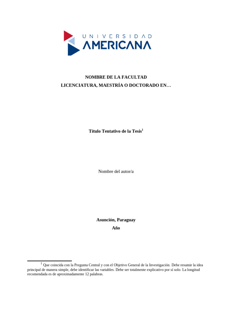 Guía para la Elaboración de Tesis Académicas | PDF | Palabra | Teoría