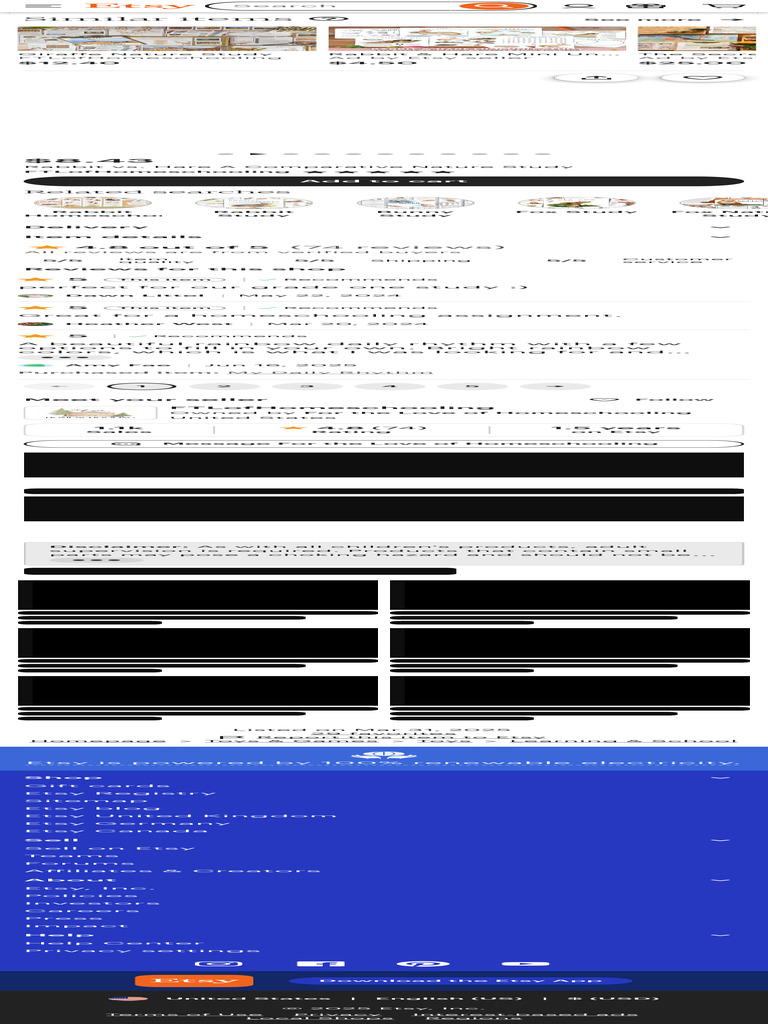 Rabbit vs. Hare A Comparative Nature Study - Etsy | PDF | Etsy