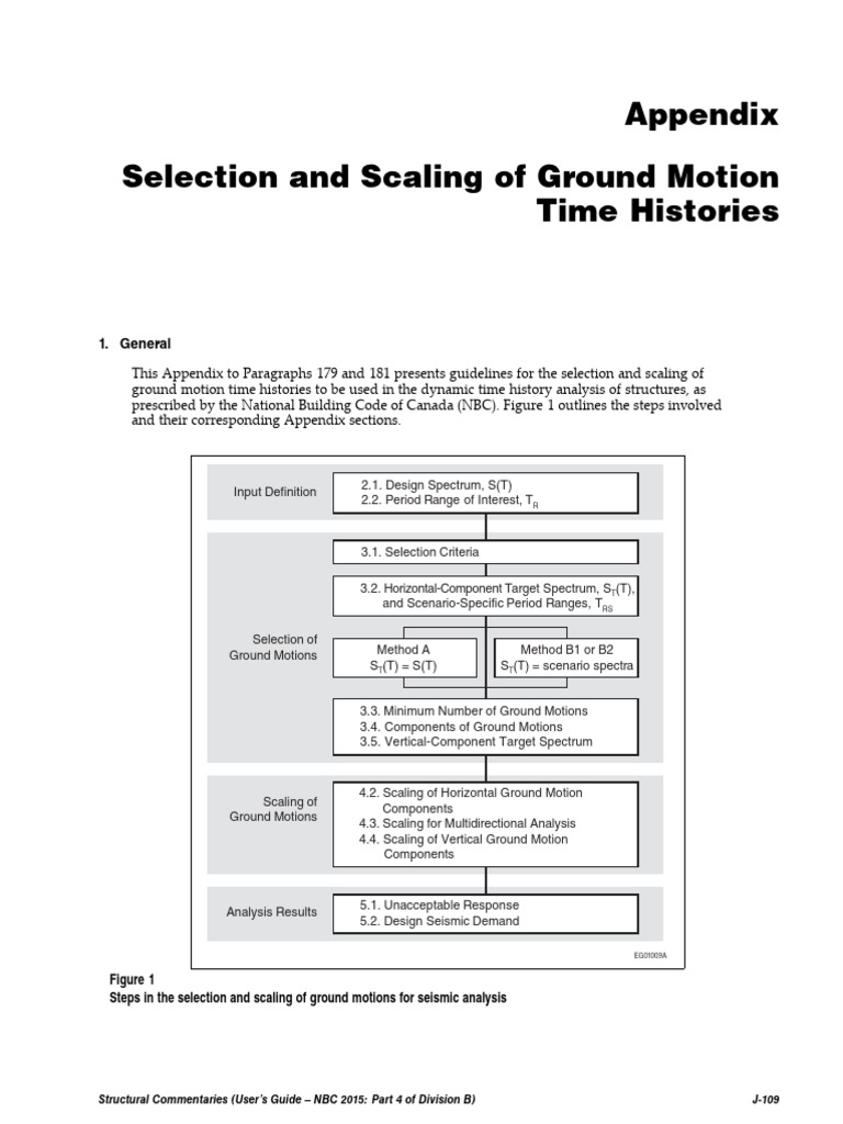 NBCC2015 - Commentary Appendix - Ground Motion Scale | PDF | Spectral ...