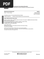 PSLE Maths 2018 Paper 1 Booklet A | PDF