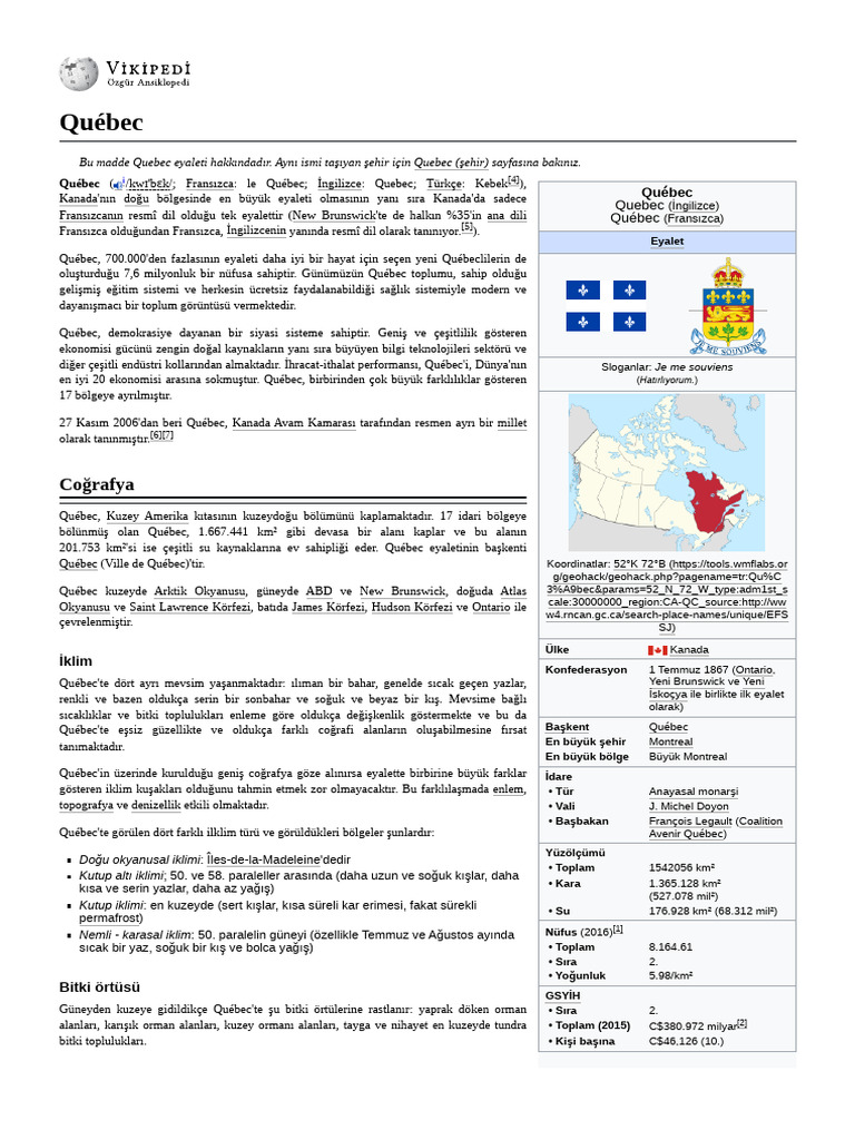 Québec | PDF