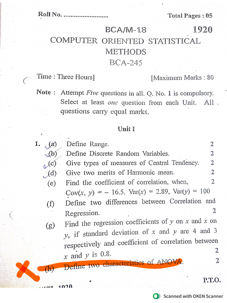 Data Handling IMP Questions | PDF