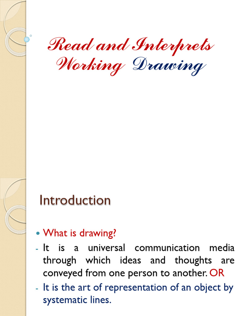 Technical Drawing Overview and Notes | PDF | Drawing | Geometry