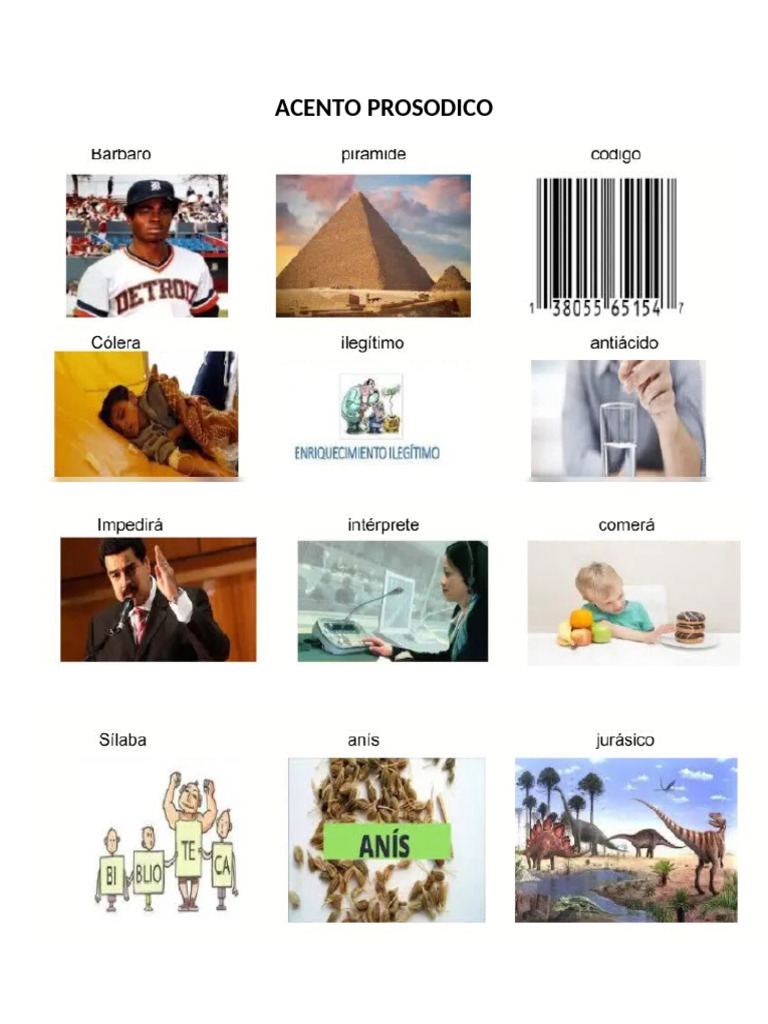 Acento Prosodico | PDF