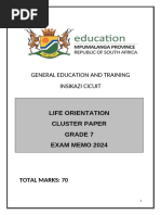 Grade 7 NS Exam November 2021 | PDF | Earth | Tide