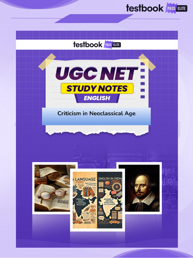 Criticism in Neoclassical Age 250401 204535 | PDF | John Dryden | Poetry