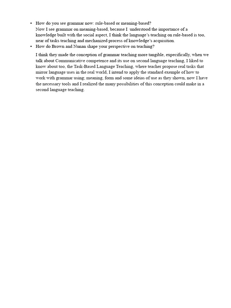 Reflection Task 2 | PDF