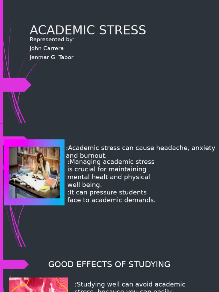 Managing Academic Stress and Growth | PDF