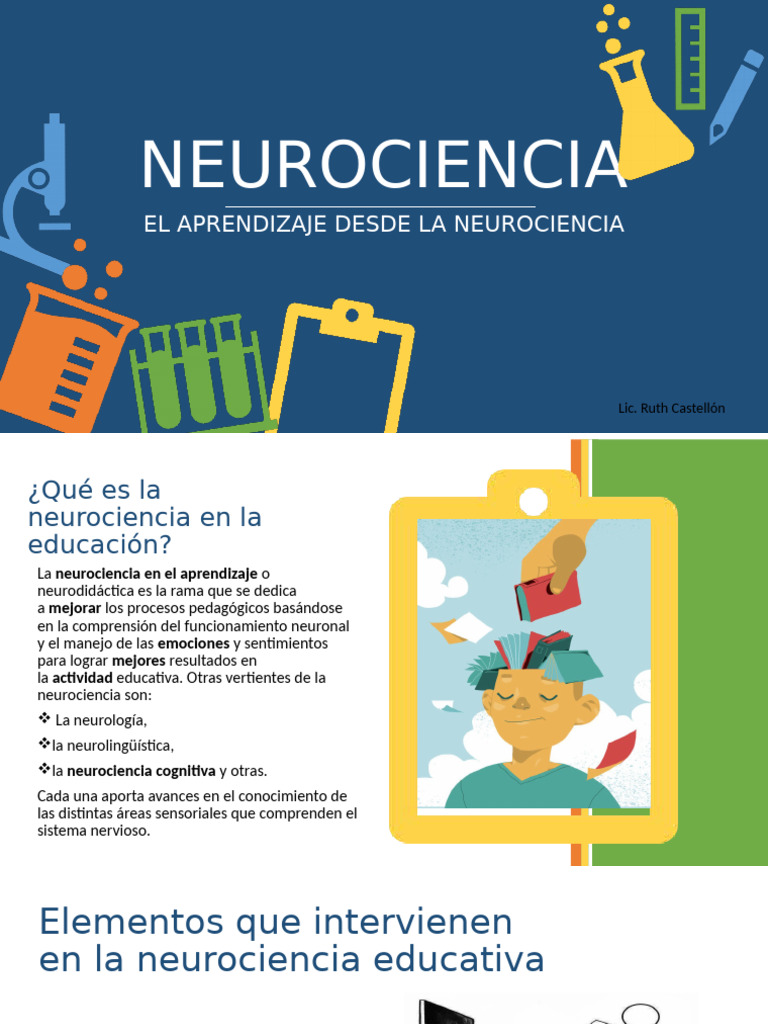 Neurociencia | PDF | Aprendizaje | Neurociencia