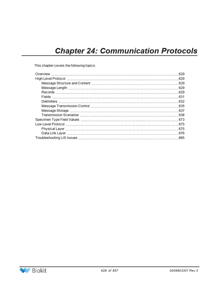 High-Level Protocols Overview | PDF