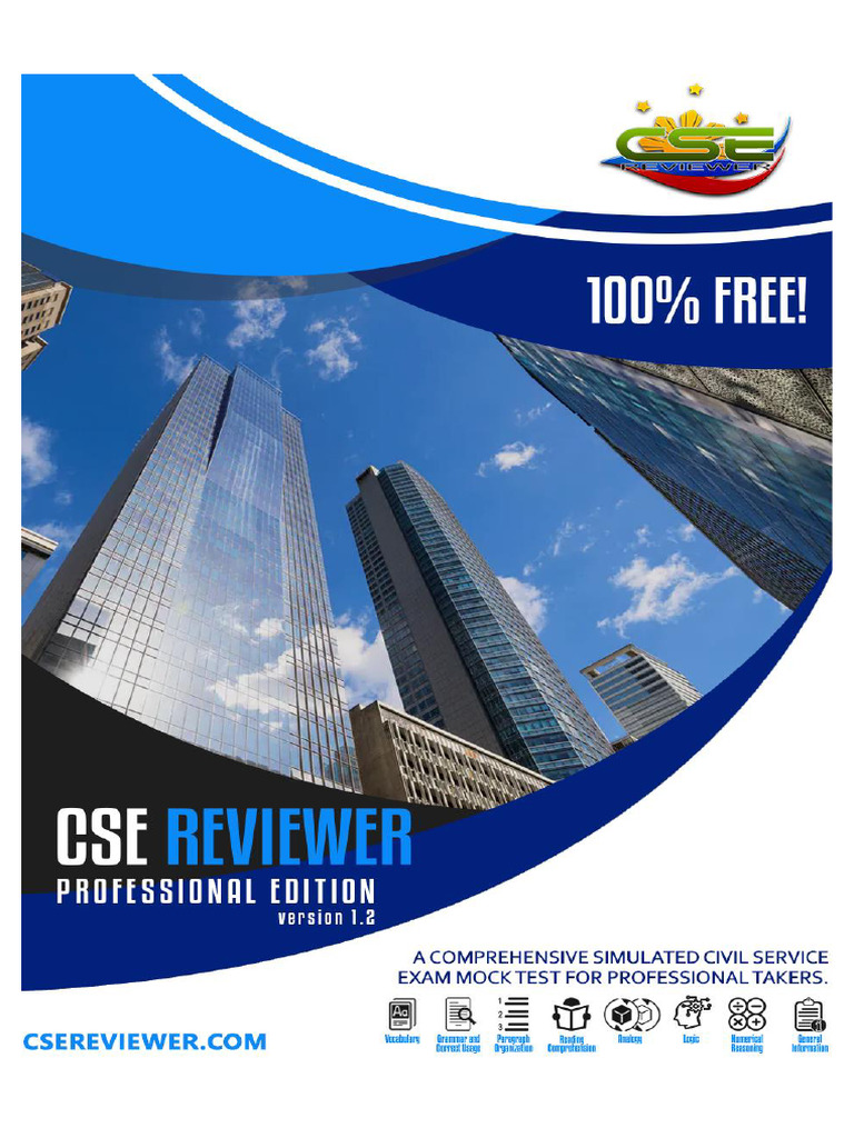 CSE Professional Reviewer v1.2 From CSEREVIEWER - Com-1 | PDF