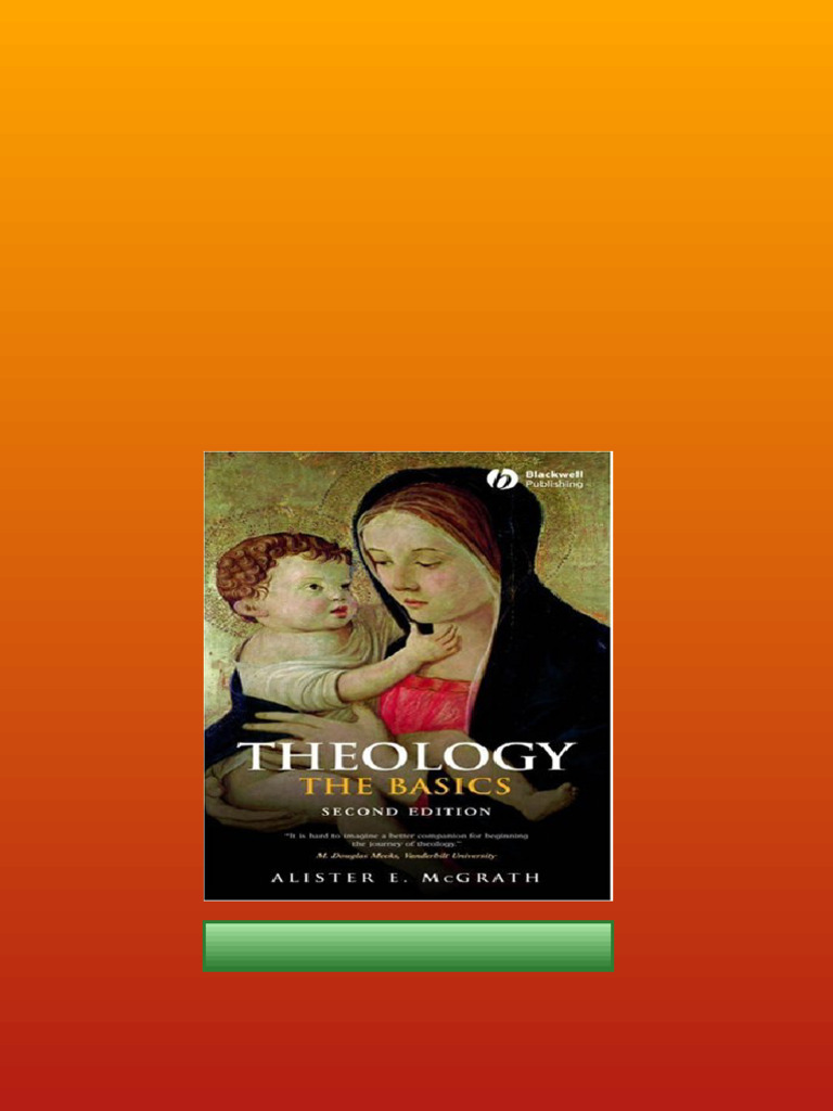 Theology The Basics 2nd Edition Alister E. Mcgrath Download | PDF | Mathematics | Evaluation