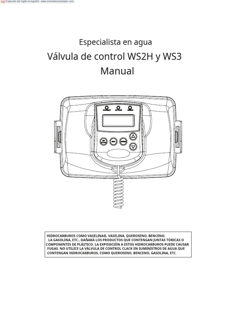 Manual de Servicio y Control Industrial Ws2h y Ws3 V N (1) .En - Es | PDF | Fuente de alimentación