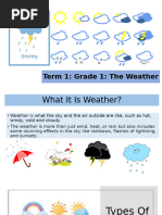 Weather Vocabulary ABC List | PDF