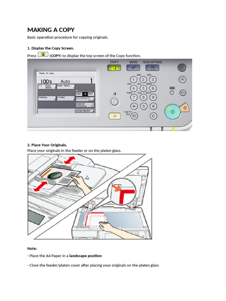 How to Make Copies: Step-by-Step Guide | PDF