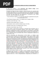 Livro dos Jubileus: Resumo dos Capítulos | PDF | Bíblia
