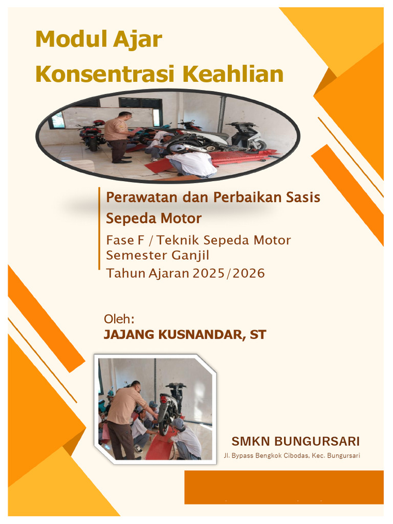 Modul Ajar Mapel Konsentrasi Keahlian TSM Kelas XI - Jajang | PDF