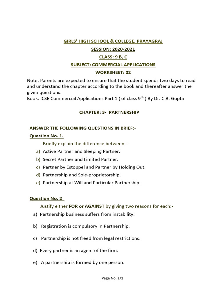 Commercial App - cl9 WS2 | PDF