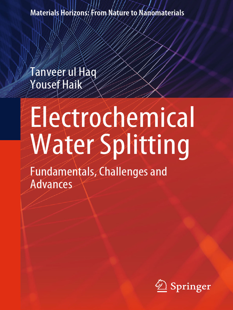 Advances in Electrochemical Water Splitting | PDF | Redox | Ph