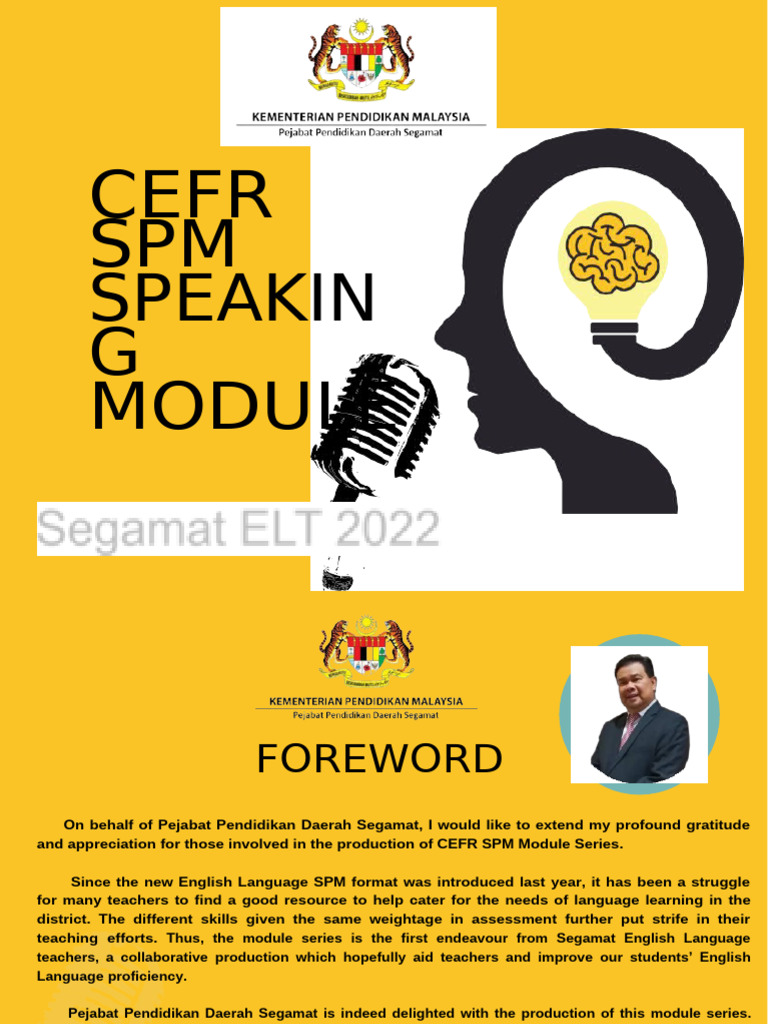 CEFR SPM English Speaking Module | PDF | Social Media | Popular Culture ...