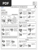 Lockwood DX Digital Service Manual | PDF | Door | Lockout (Industry)
