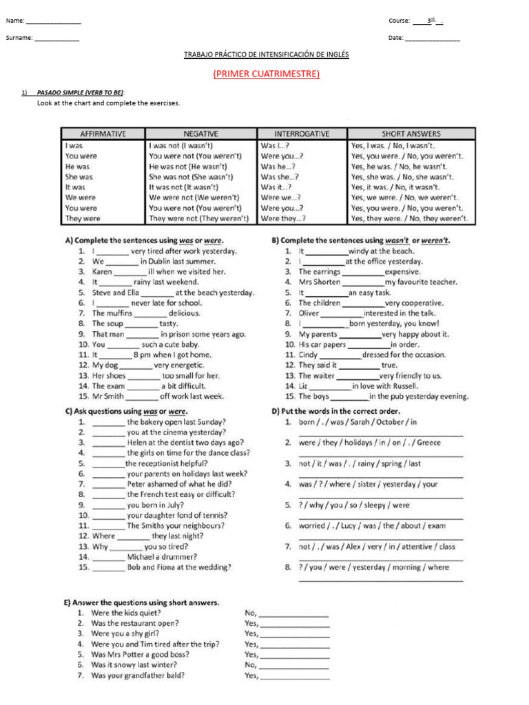 TP Integrador 3° Año | PDF