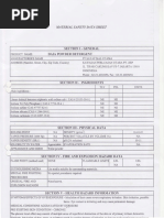 Cif Cream Lemon Safety Data Sheet | PDF | Dangerous Goods | Toxicity